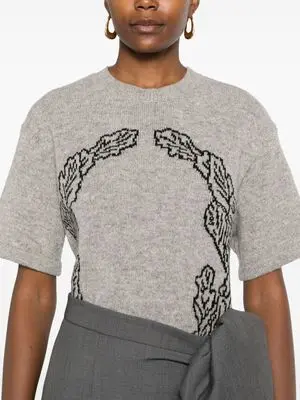 Moschino Intarsia Knitted Top
