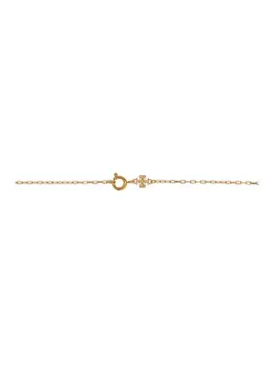 Tory Burch Forget Me Not Long Necklace - Gold