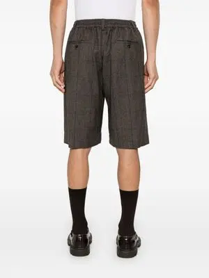 STEIN Check-pattern Shorts