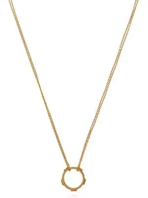 Tory Burch Miller Stud Pendant Necklace