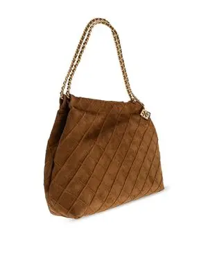 Tory Burch Fleming Tote Bag - Brown