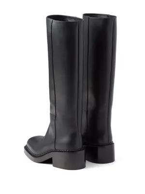 Prada Knee-high Leather Boots