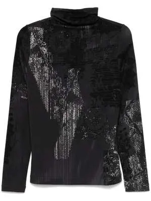 Y’s Abstract-print Top