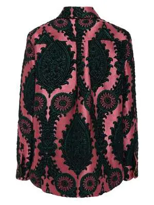 La DoubleJ Patterned Jacquard Jacket