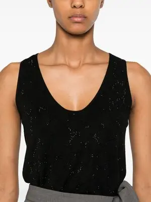 Gucci Gg Crystal-embellished Top