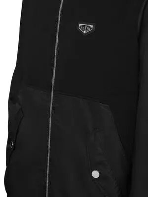 Philipp Plein Zip-up Hoodie - Black
