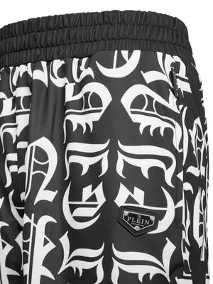 Philipp Plein Logo-print Shorts - Black