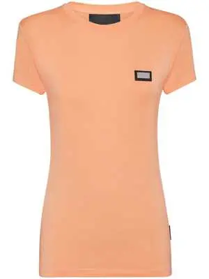 Philipp Plein Logo-plaque T-shirt - Orange