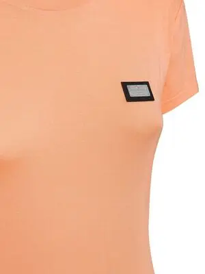 Philipp Plein Logo-plaque T-shirt - Orange