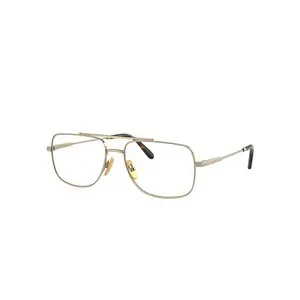Ray-ban William Titanium Optics Eyeglasses Frame - Arista Gold