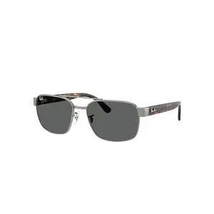 Ray-ban Sunglasses With Square Metal Frame - Havana