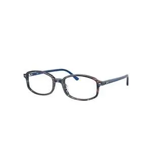 Ray-ban Ray-Ban Eyeglasses Frame 52-19 Transparent Blue