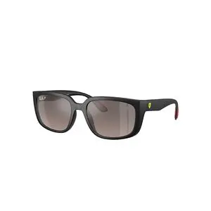 Ray-ban Scuderia Ferrari Collection Polarized Sunglasses - Matte Black