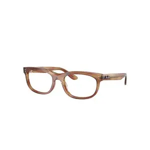 Ray-ban Balorette Optics Eyeglasses Frame - Striped Brown