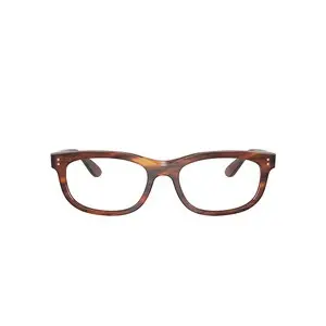 Ray-ban Balorette Optics Eyeglasses Frame - Striped Havana
