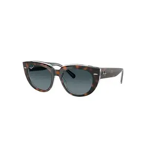 Ray-ban Doreen Sunglasses - Dark Havana On Transparent Multicolor
