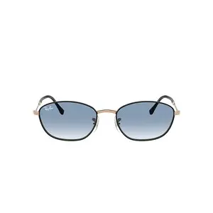 Ray-ban Sunglasses With Green Lenses - Rose Gold