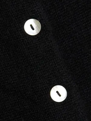 DÔEN Anisa Short-sleeve Cardigan - Black