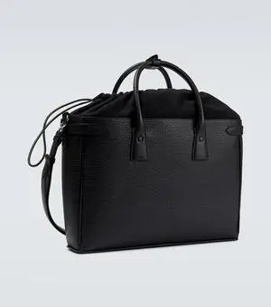 MAISON MARGIELA 5ac Document Holder Leather Tote Bag