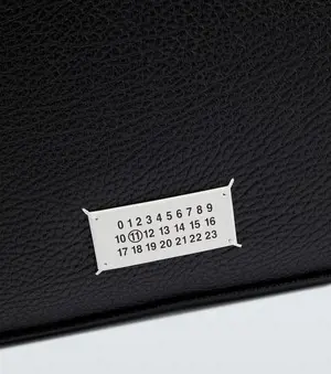 MAISON MARGIELA 5ac Document Holder Leather Tote Bag