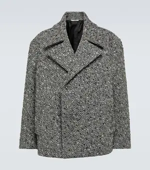 Valentino Garavani Embellished Boucle Wool-blend Jacket