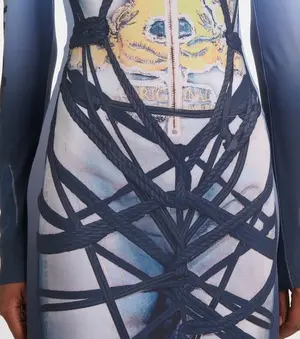 Y/project Printed Maxi Dress