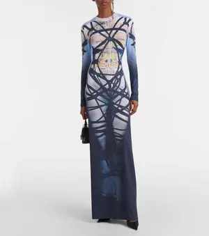 Y/project Printed Maxi Dress
