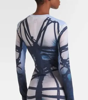 Y/project Printed Maxi Dress