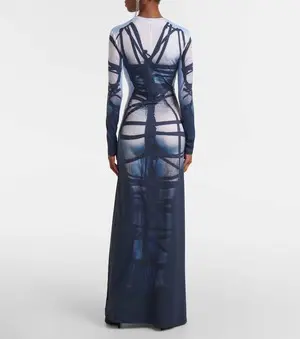 Y/project Printed Maxi Dress