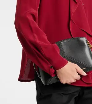 Victoria Beckham Ruffled Silk Blouse