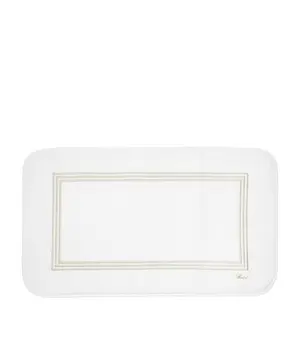 PRATESI Tre Righe Bath Mat - Green