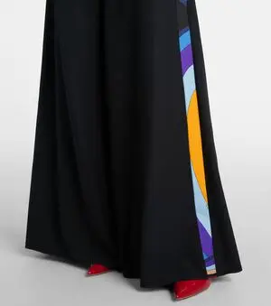 Emilio Pucci Iride Cady Palazzo Pants - Multicoloured