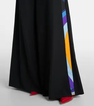 Emilio Pucci Iride Cady Palazzo Pants - Multicoloured