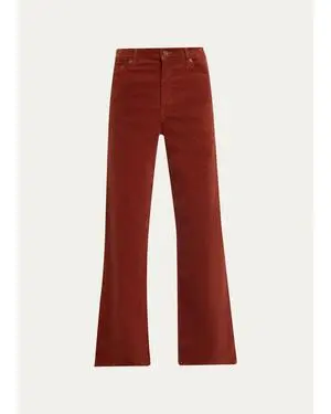 FRAME Le Slim Palazzo Corduroy Jeans