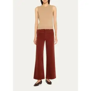 FRAME Le Slim Palazzo Corduroy Jeans