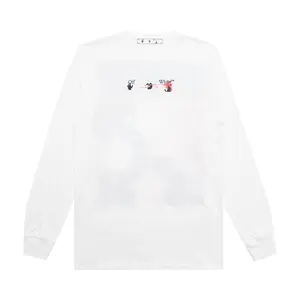 Off-White Acrylic Arrow Long-sleeve Tee