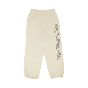 Supreme Spellout Embroidered Track Pant 'sand - Tan