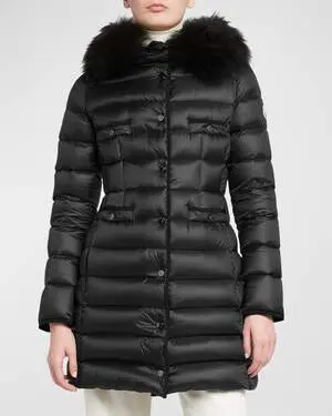 Moncler Hirma Long Puffer Jacket