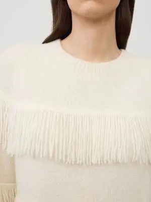 LISA YANG STORE Agneta Bouclé Cashmere Sweater
