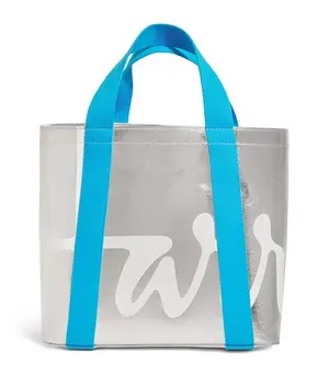Harrods Harrods Mini Cotton Logo Tote Blue