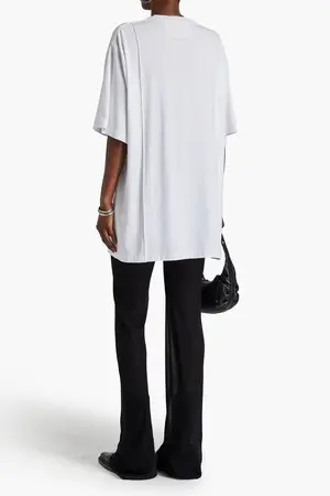 PETER DO Oversized Jersey T-shirt - White