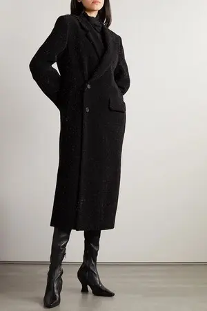 PETAR PETROV Metallic Ribbed Corduroy Coat