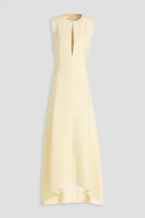 PETER DO Wool-blend Twill Maxi Dress