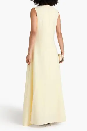 PETER DO Wool-blend Twill Maxi Dress