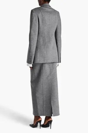 PETER DO Layered Wool And Cashmere-blend Felt Blazer