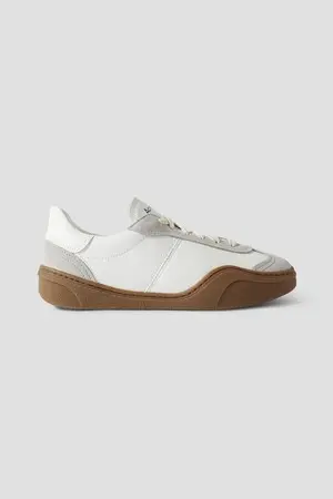 Acne Studios Suede And Leather Sneakers