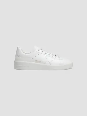 GOLDEN GOOSE Pure Star Low-top Sneakers - Optic White