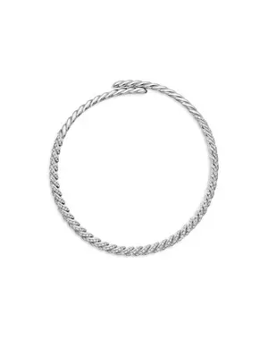 David Yurman Pavéflex Necklace In 18k