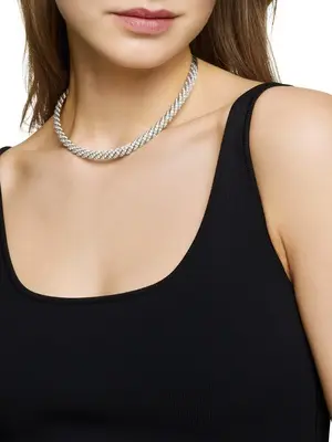 David Yurman Pavéflex Necklace In 18k