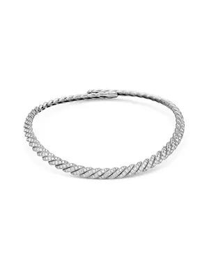 David Yurman Pavéflex Necklace In 18k